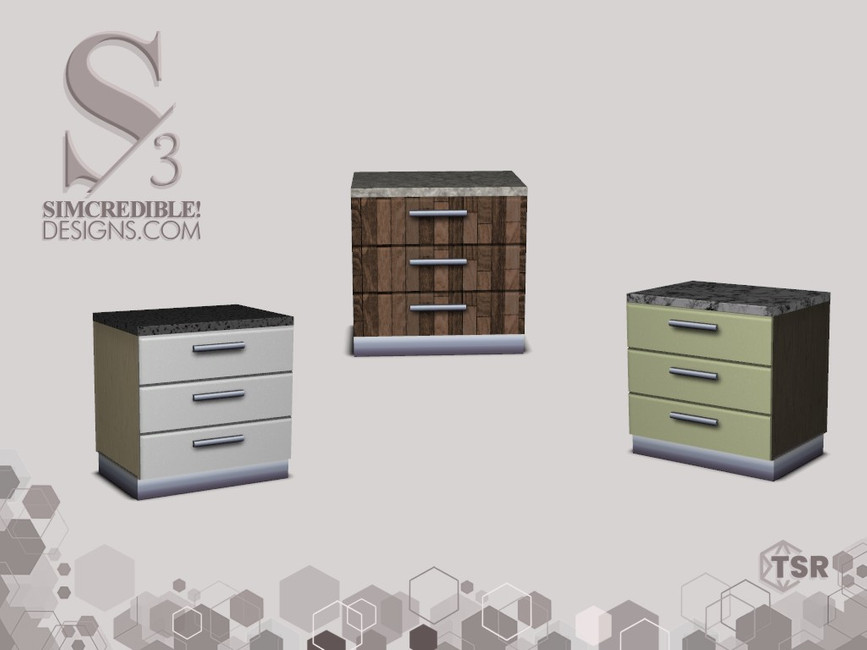 The Sims Resource - Form and Function Counter Drawers