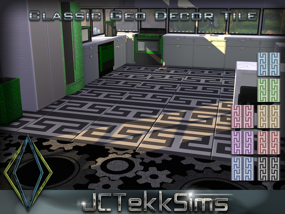 The Sims Resource | Classic Geo Decor Tile