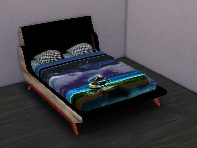 The Sims Resource | Base Game Bed Recolor