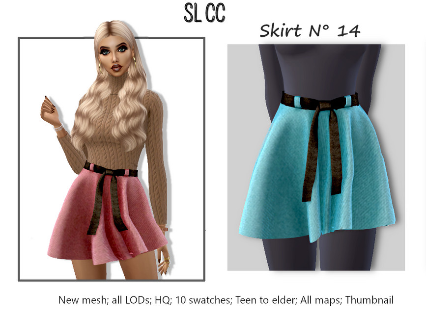 The Sims Resource - SL_Skirt_14