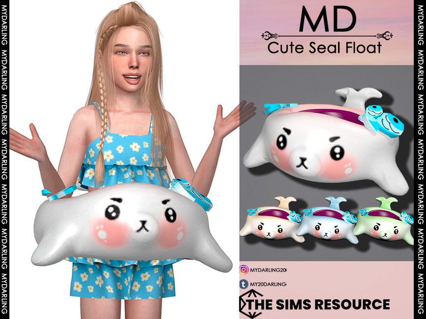 The Sims Resource - cute seal float Child
