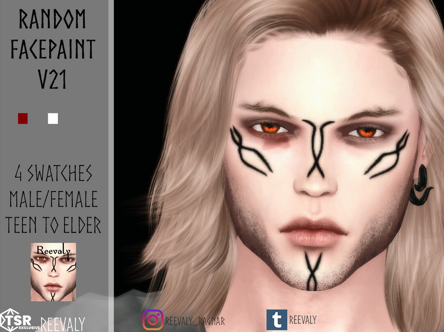 The Sims Resource - Random Facepaint V21