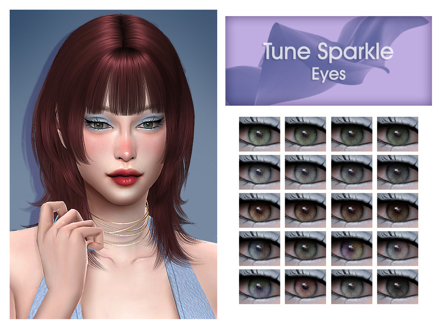 The Sims Resource - Tune Sparkle Eyes