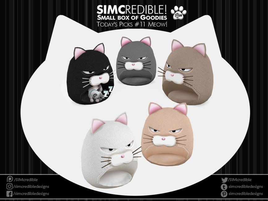 The Sims Resource - SIMcredible Small box of goodies 11 - Meow - Cat ...