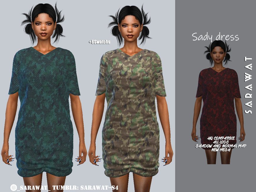 The Sims Resource - Sady dress