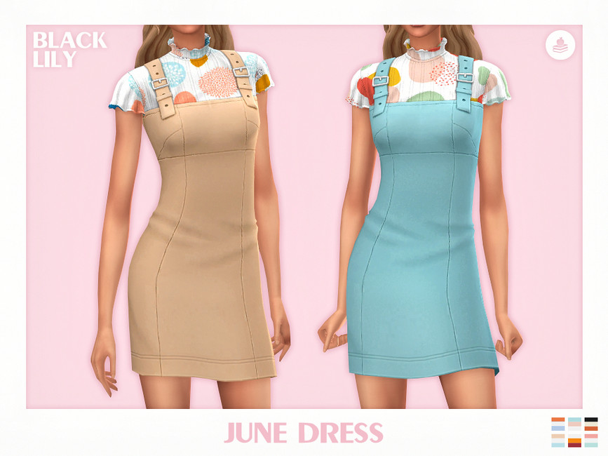 The Sims Resource - June Dress