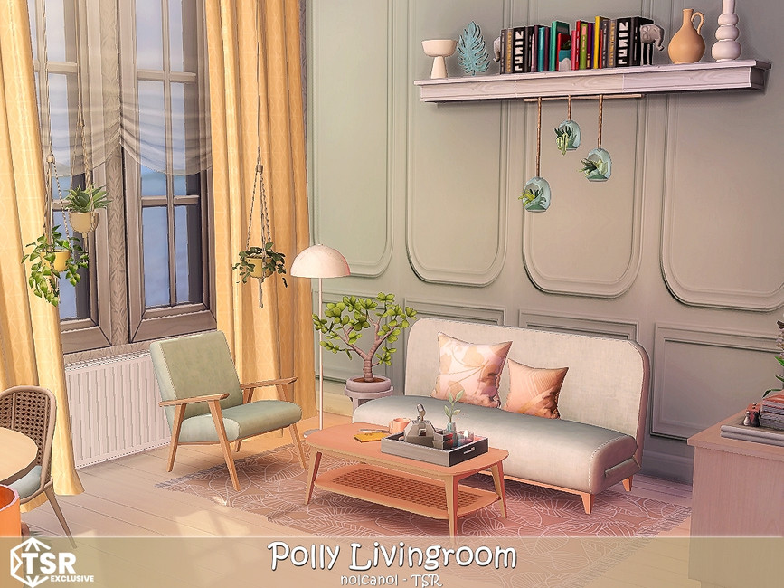 The Sims Resource - Polly Livingroom / TSR CC Only