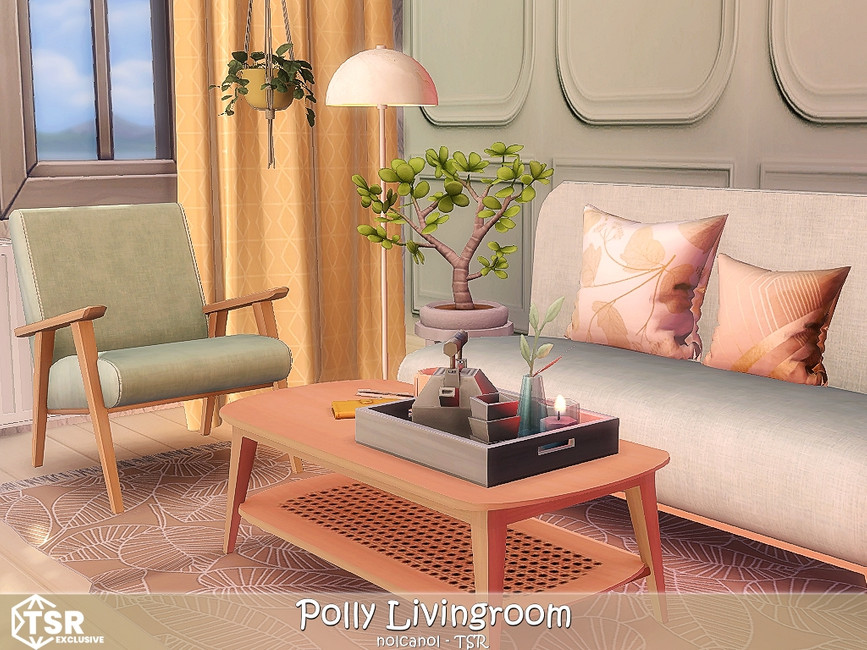The Sims Resource - Polly Livingroom / TSR CC Only