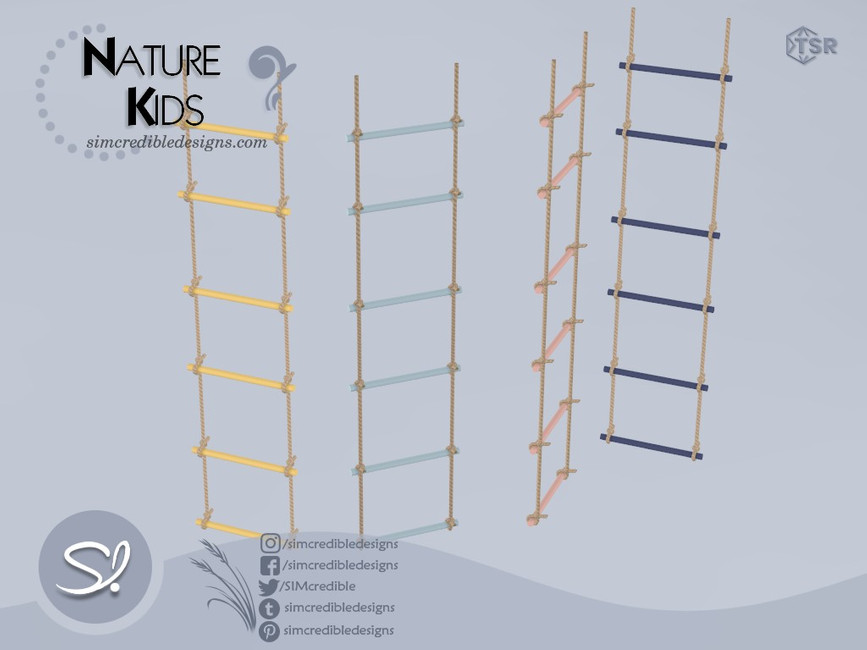The Sims Resource - Nature Kids Ladder [decor]