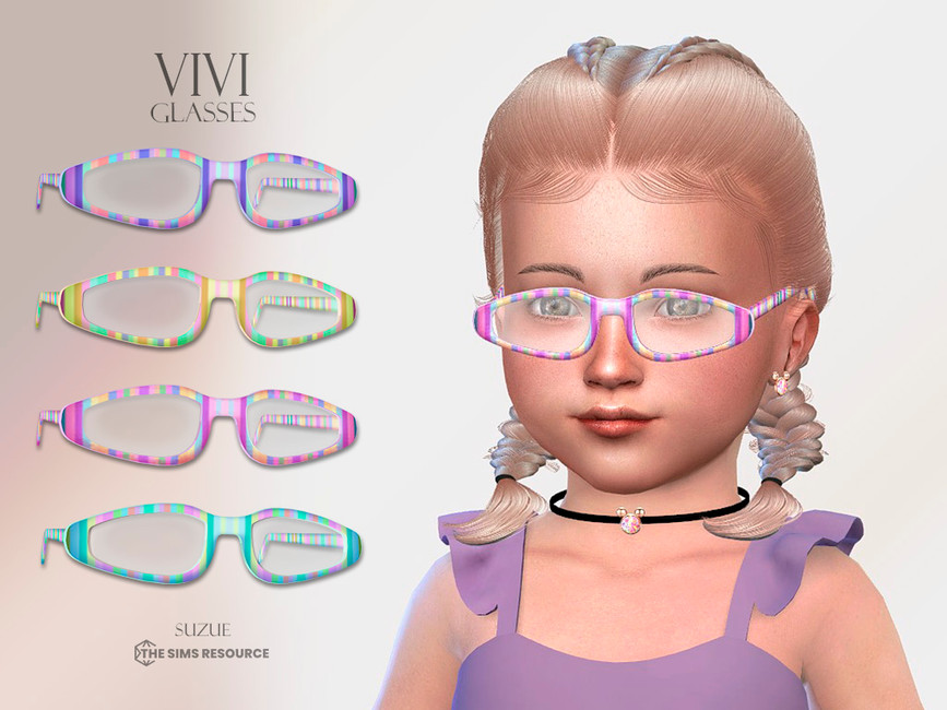 The Sims Resource - Vivi Glasses Toddler