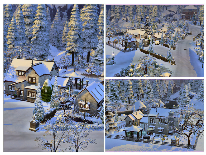 The Sims Resource - Forest Cottage no cc