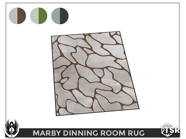 The Sims Resource | Marby Dinning Room Rug