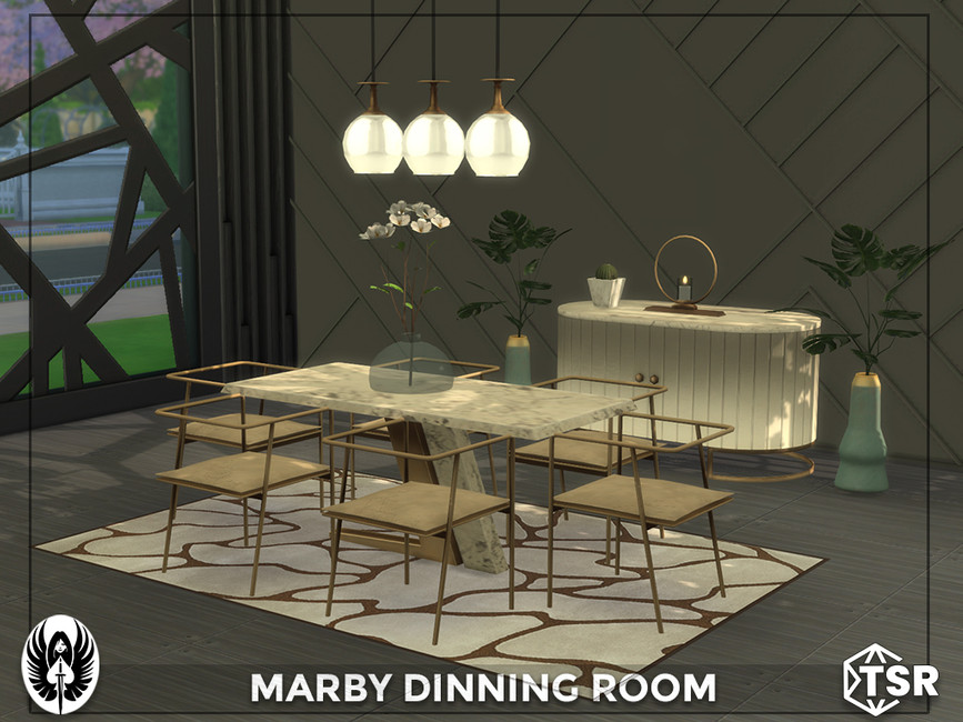 The Sims Resource - Marby Dinning Room
