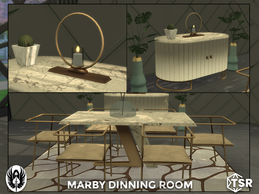 The Sims Resource - Marby Dinning Room
