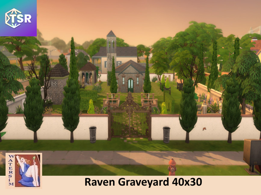 The Sims Resource - ws Raven Graveyard No CC
