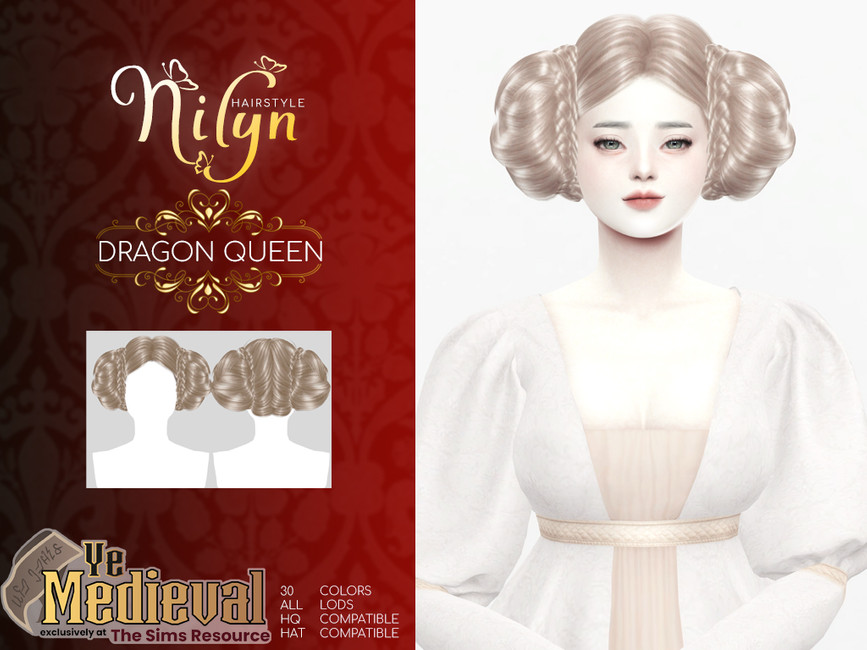 The Sims Resource - Ye Medieval DRAGON QUEEN - NEW MESH