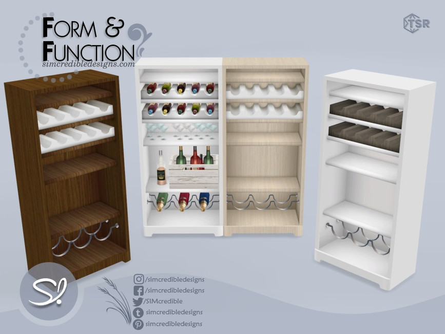 The Sims Resource - Form and Function Bottle Case