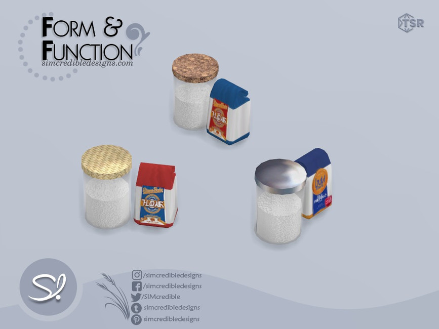 The Sims Resource - Form and Function Flour Sugar