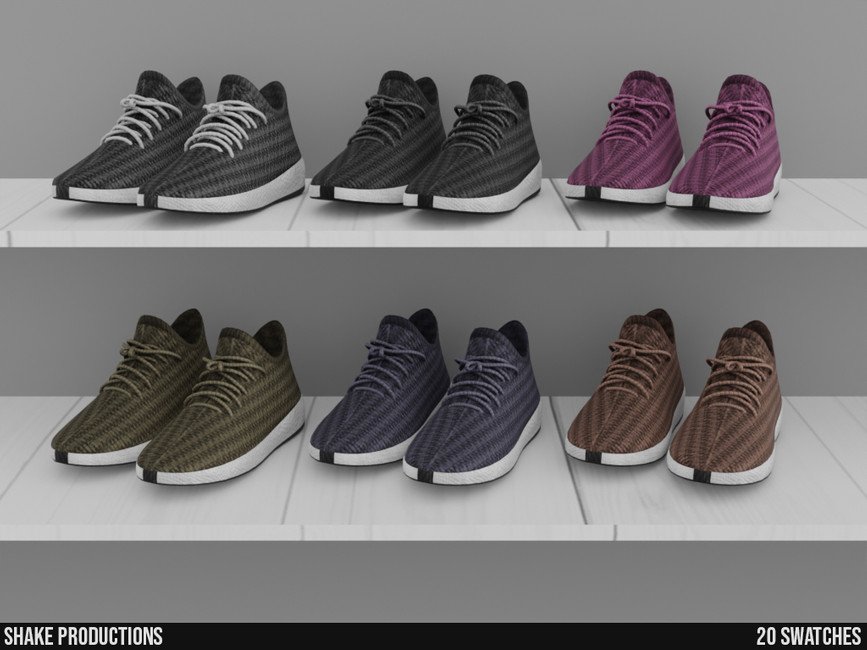 The Sims Resource - 966 - Sneakers (Male)