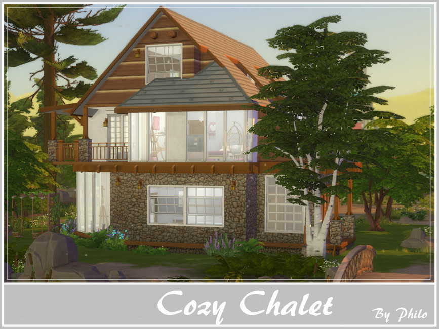 The Sims Resource - Cozy Chalet (No CC)