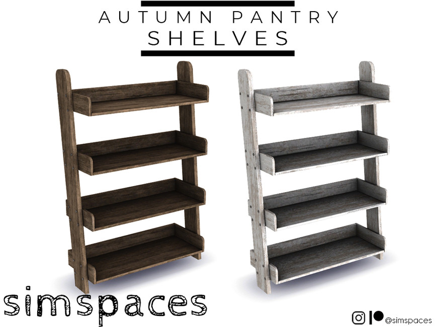The Sims Resource - Autumn Pantry - Shelves