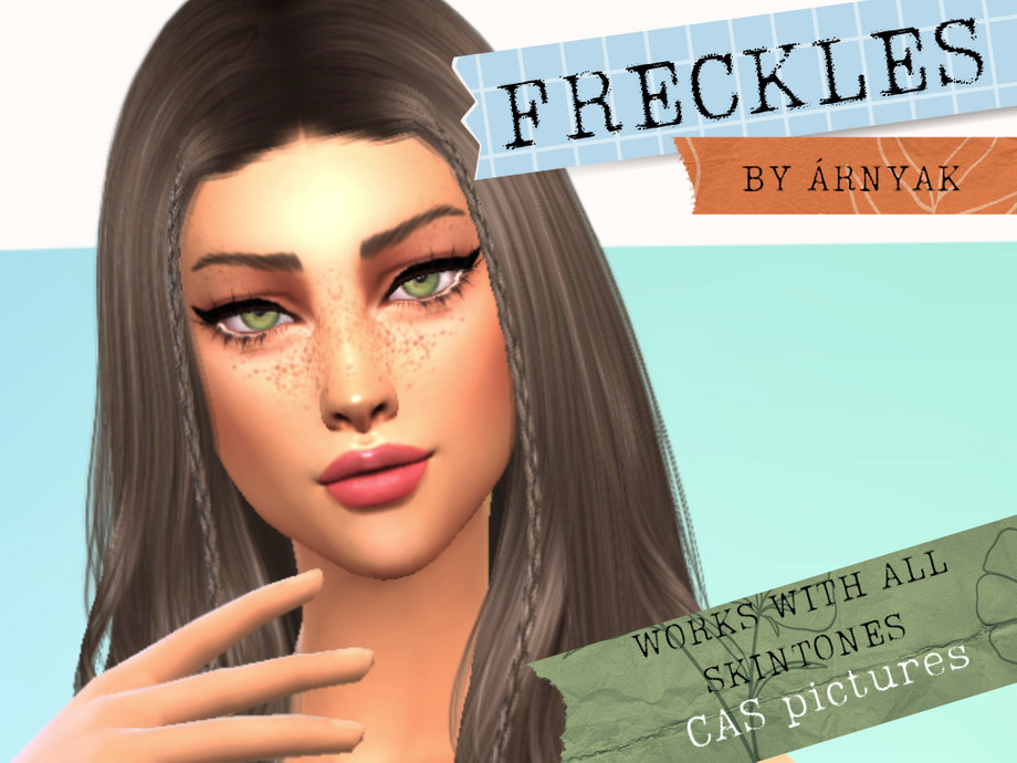 The Sims Resource | Freckles no1 by Arnyak