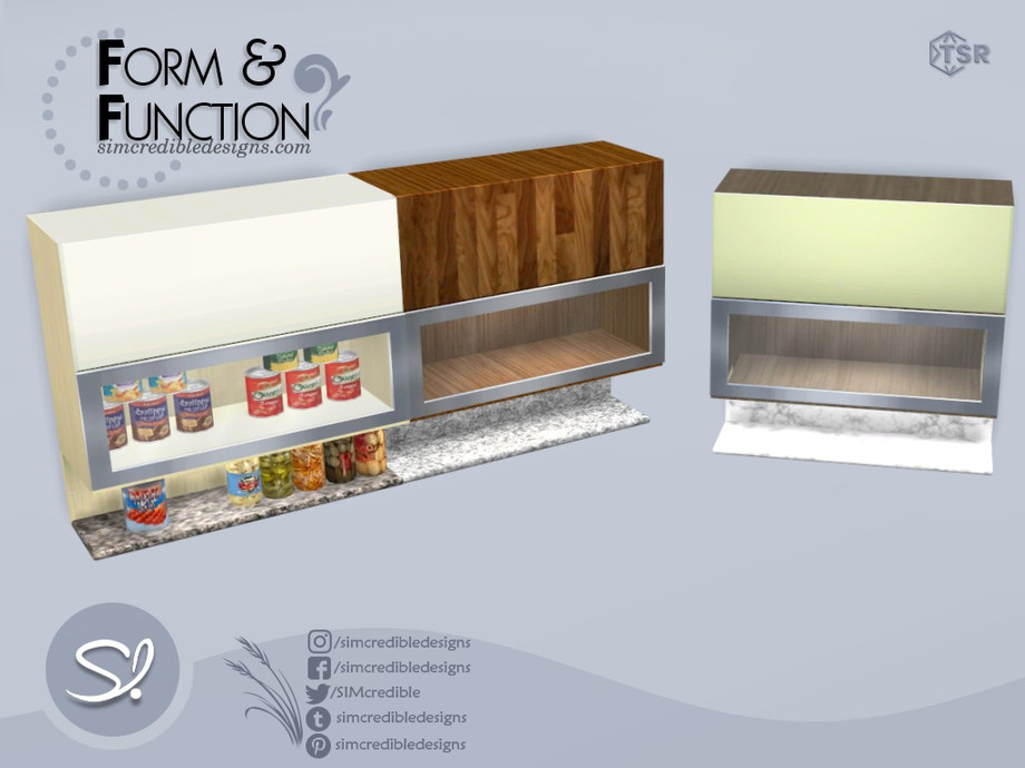 The Sims Resource - Form and Function Cabinet Closed