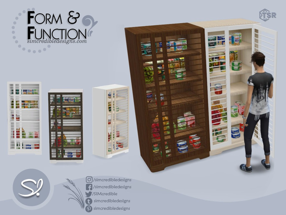 The Sims Resource - Form and Function Pantry [fridge]