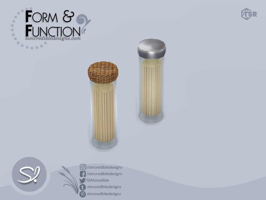 The Sims Resource - Form and Function Pasta Jar