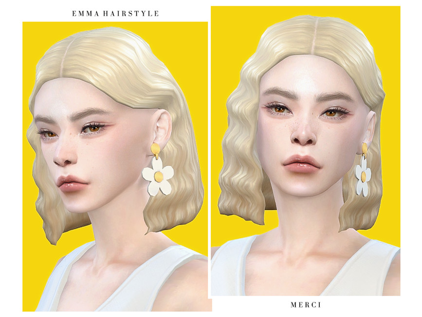The Sims Resource - Emma Hairstyle
