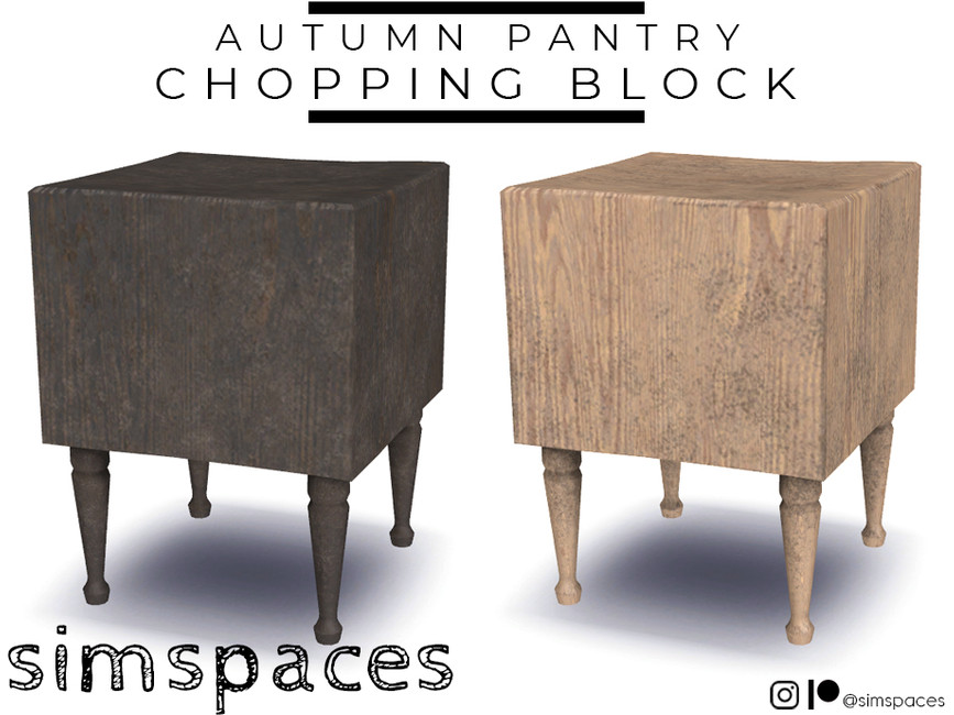 The Sims Resource - Autumn Pantry - Chopping Block