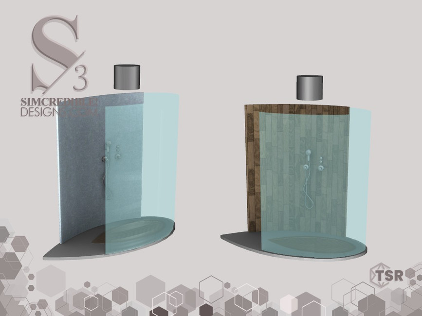 The Sims Resource - Natural Camouflage Shower