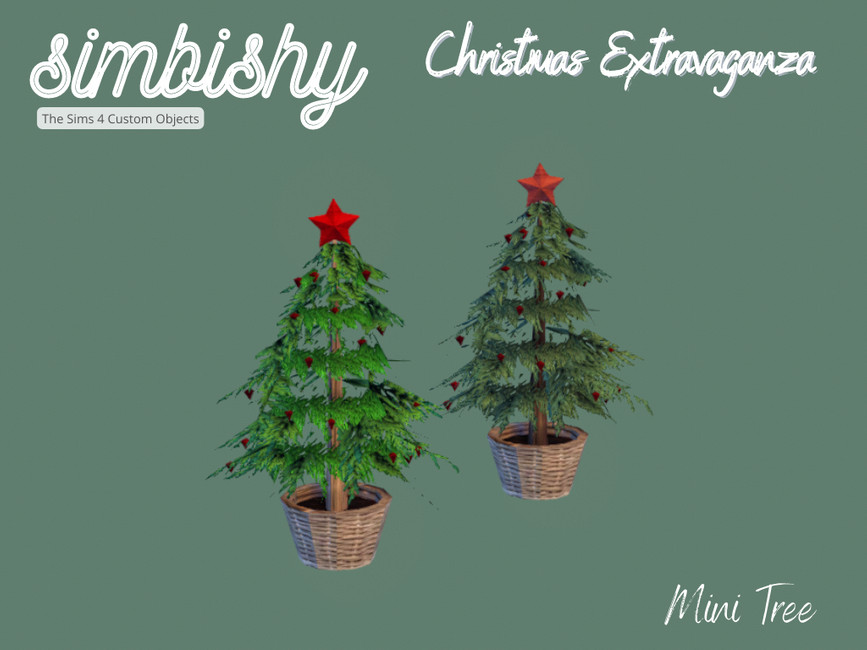The Sims Resource - Christmas Extravaganza - Mini Tree