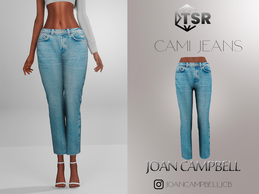 The Sims Resource - Cami Jeans