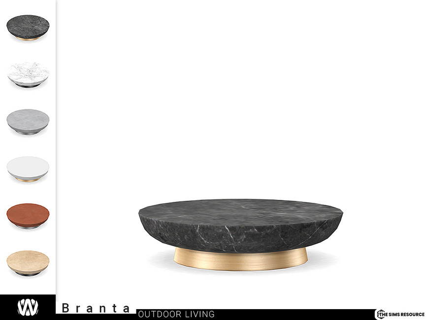 The Sims Resource - Branta Coffee Table
