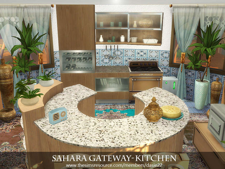 The Sims Resource - Sahara Gateway-Kitchen