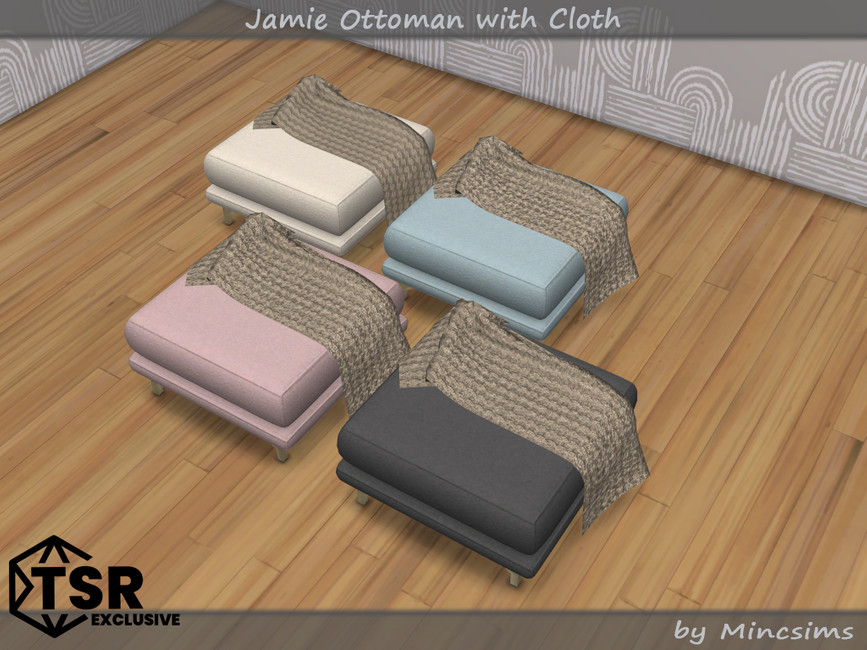 The Sims Resource - Jamie Ottoman with Cloth