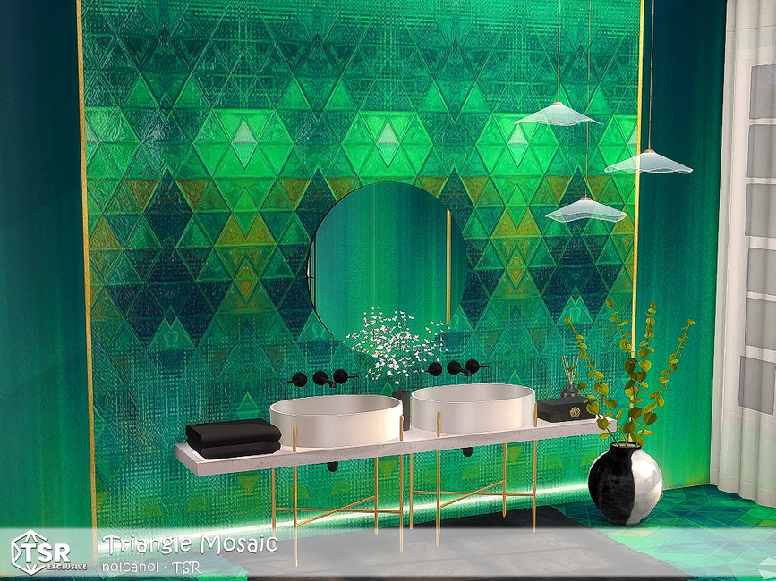 The Sims Resource - Triangle Mosaic