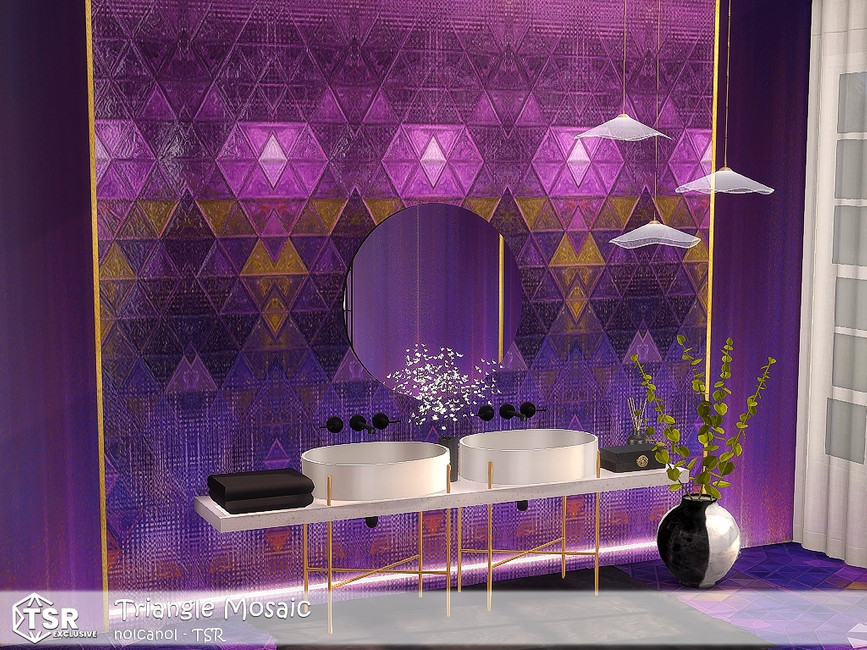 The Sims Resource - Triangle Mosaic