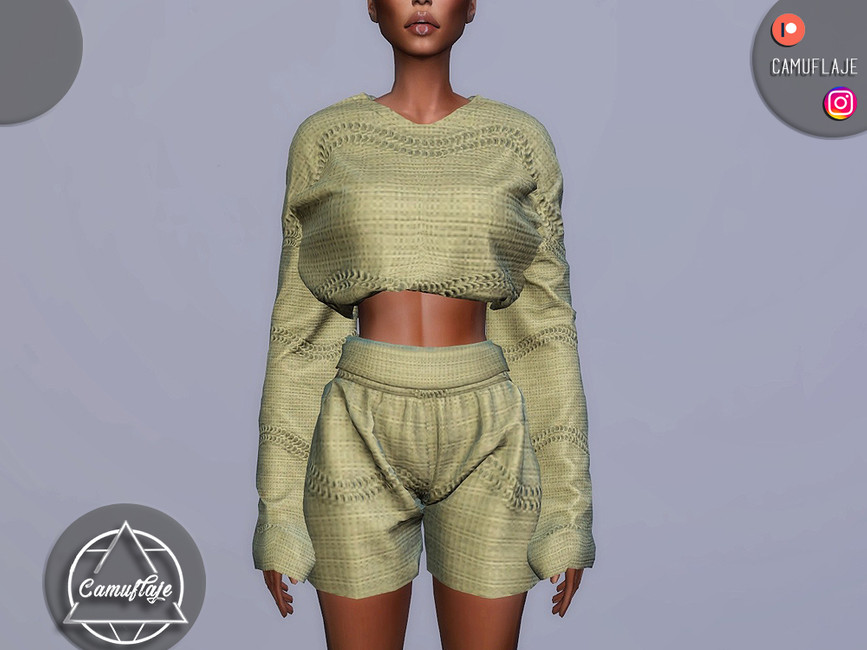 The Sims Resource - SET 192 - Knit Sweater