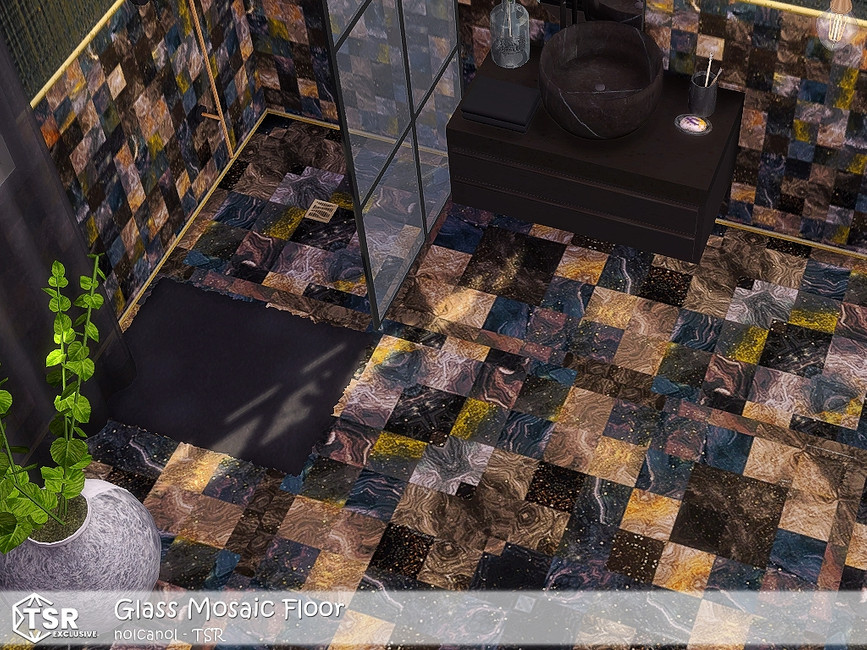 The Sims Resource - Glass Mosaic Floor