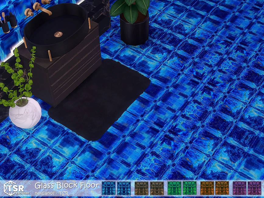 The Sims Resource - Glass Block Floor