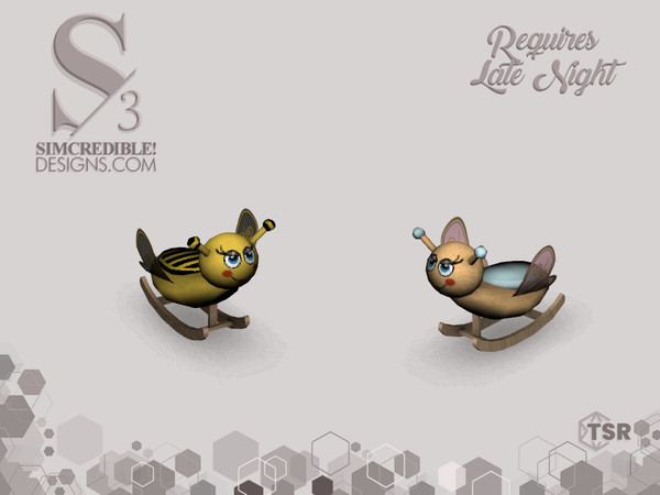 The Sims Resource | Colors of Joy Rocking Bee