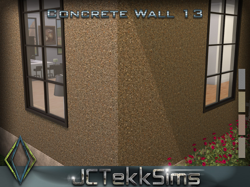The Sims Resource - Concrete Wall 13