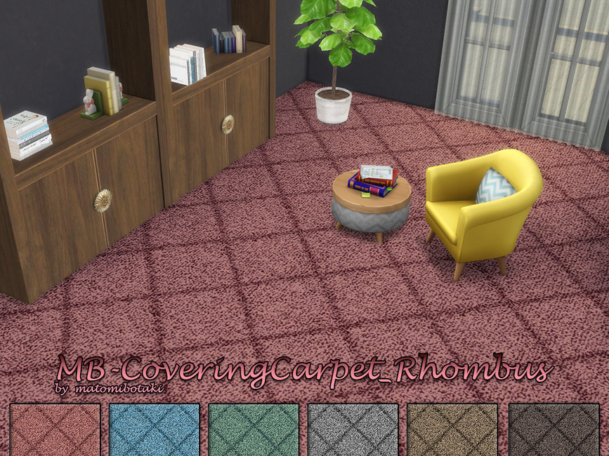The Sims Resource - Covering Carpet Rhombus