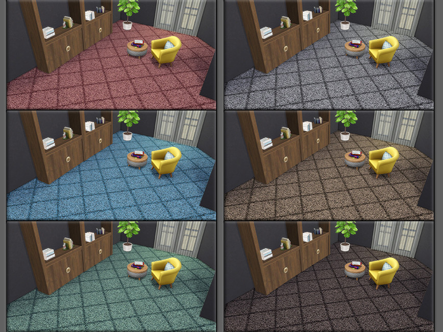 The Sims Resource - Covering Carpet Rhombus