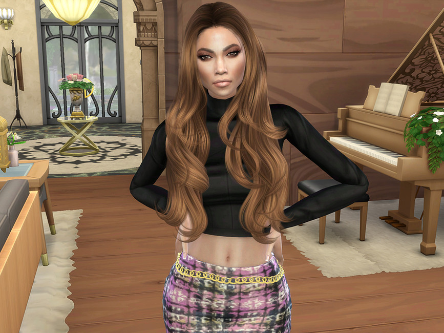 The Sims Resource - SIM Jennifer Lopez (inspired by)