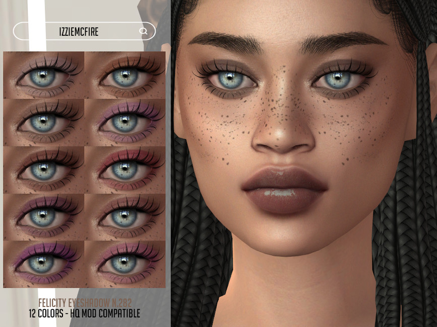 The Sims Resource - IMF Felicity Eyeshadow N.282