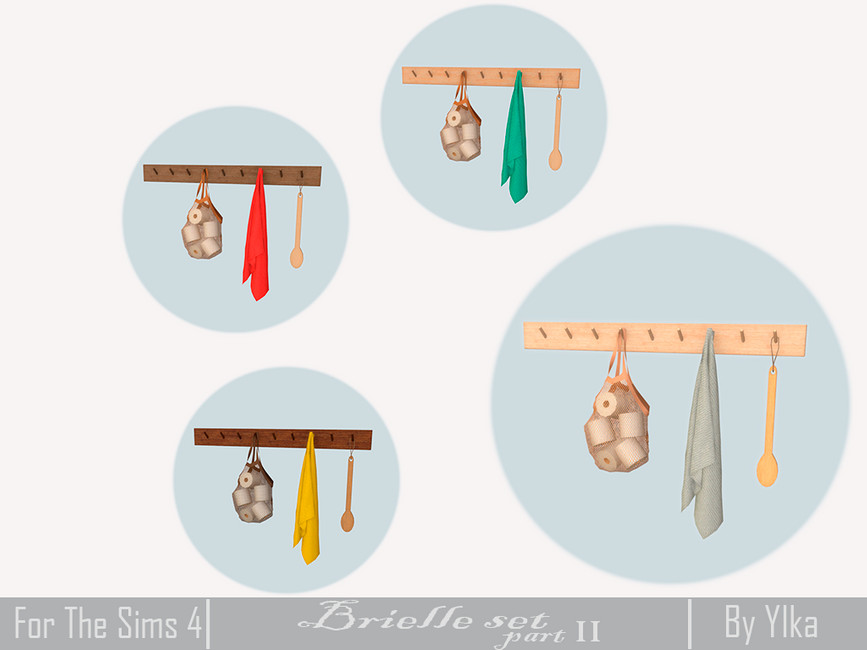 The Sims Resource - [SJB] Brielle set part II - bathroom wall hanger by ...