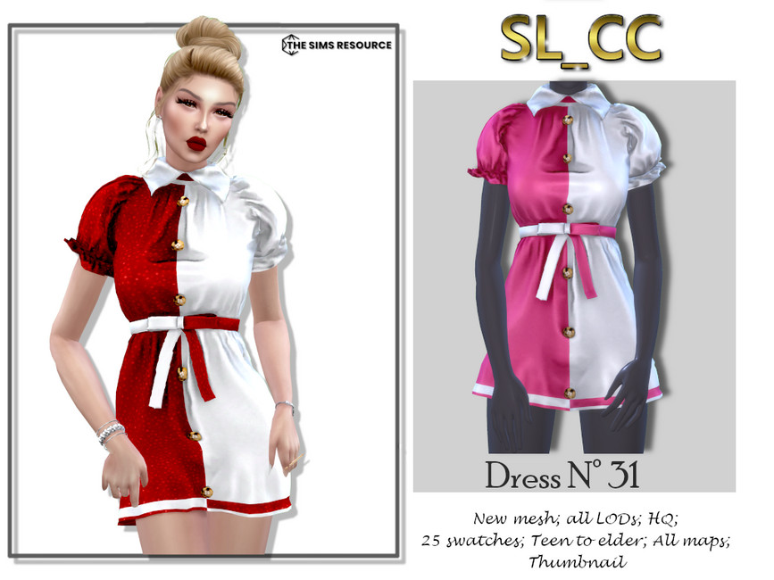 The Sims Resource - SL_Dress_31